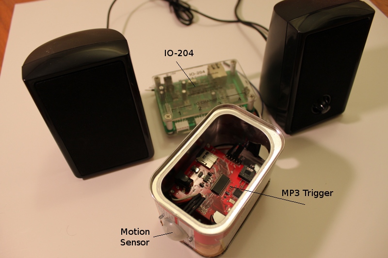 Motion Feedback MP3 Trigger – Polymythic